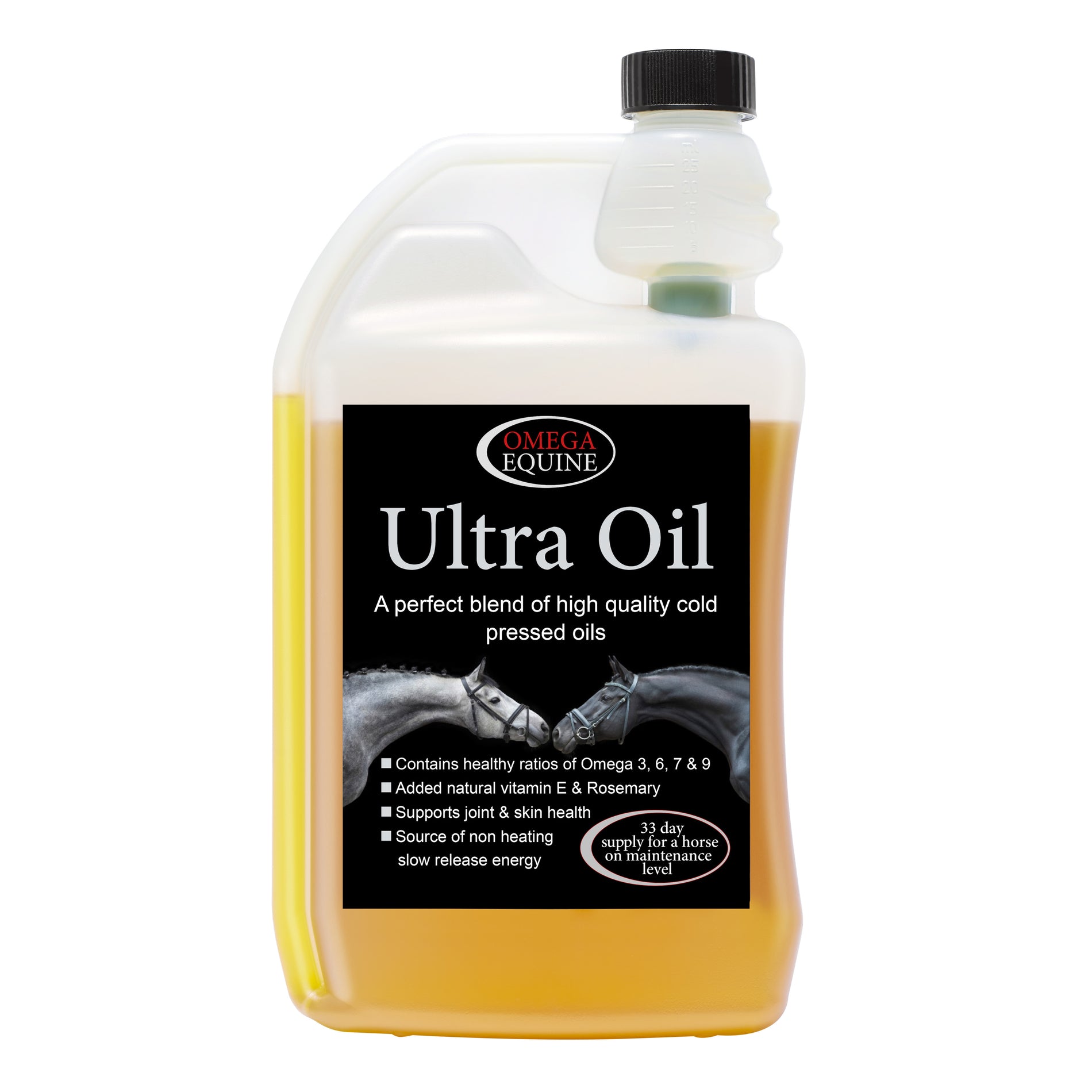 Omega Ultra Oil® | Omega Equine Supplements